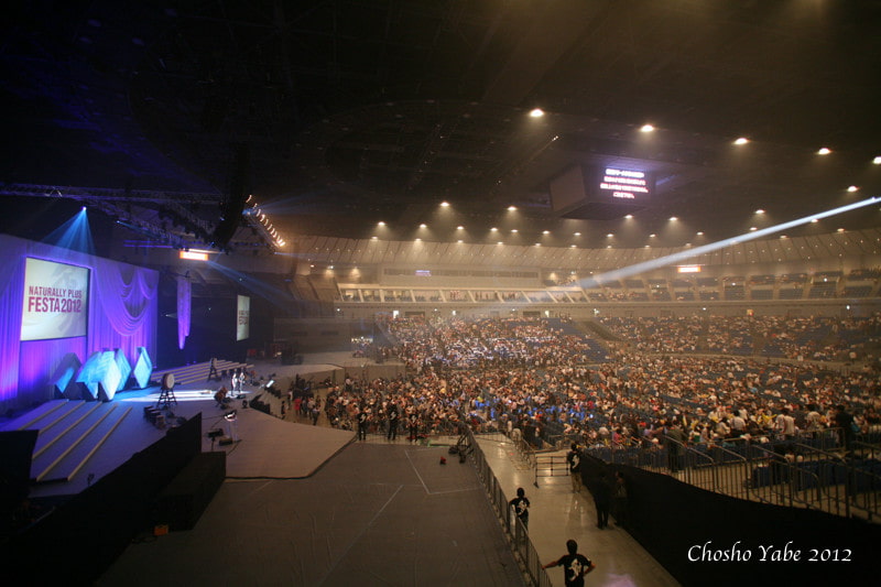 NATURALLY PLUS FESTA at Yokohama Arena: "Do" (Action) - Modern Shodo ...